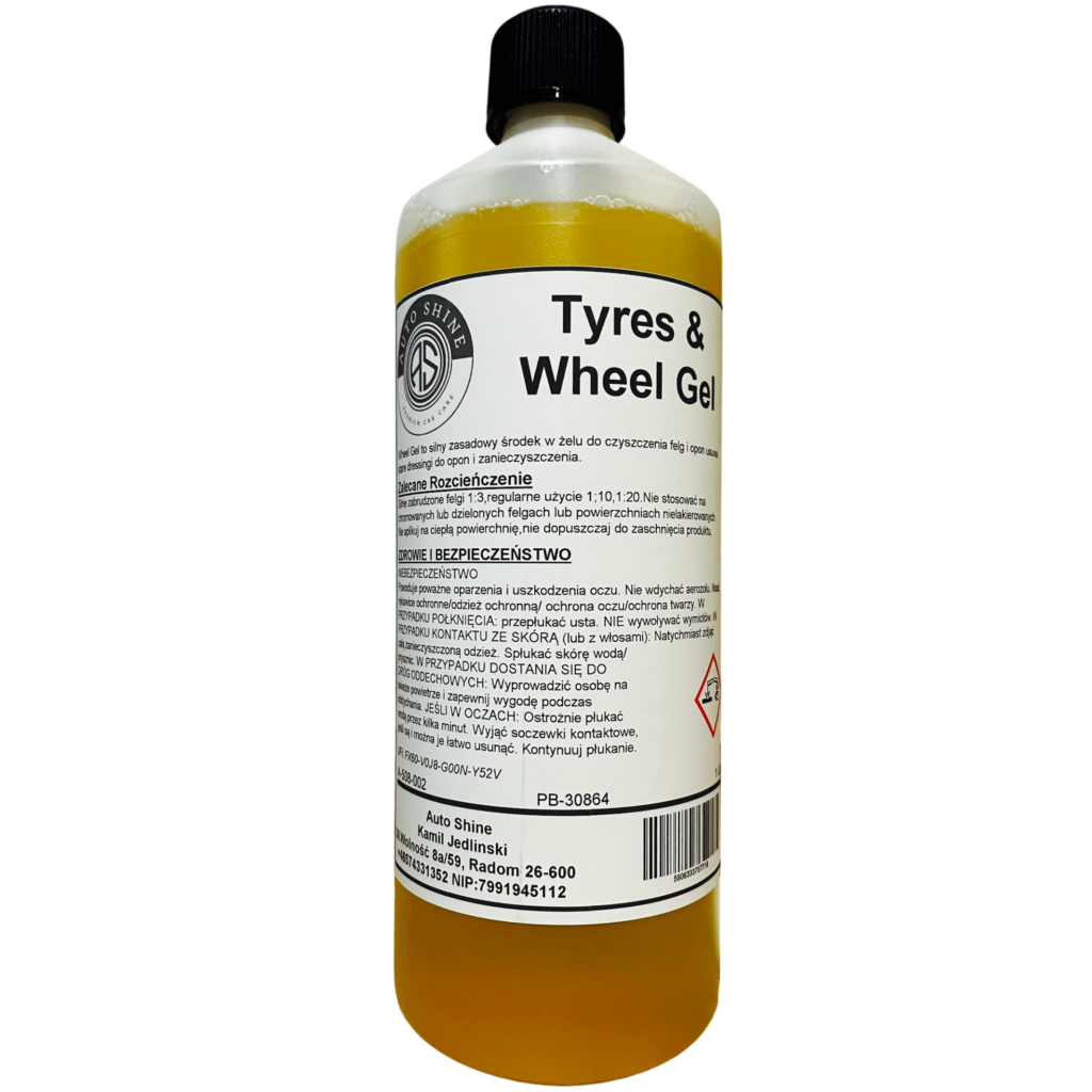 Auto Shine Tyres & Wheel Gel płyn do mycia felg i opon 1L